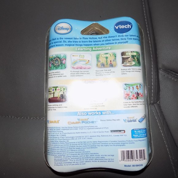 vtech | Toys | Vtech V Smile Motion Disney Fairies Tinkerbell New ...
